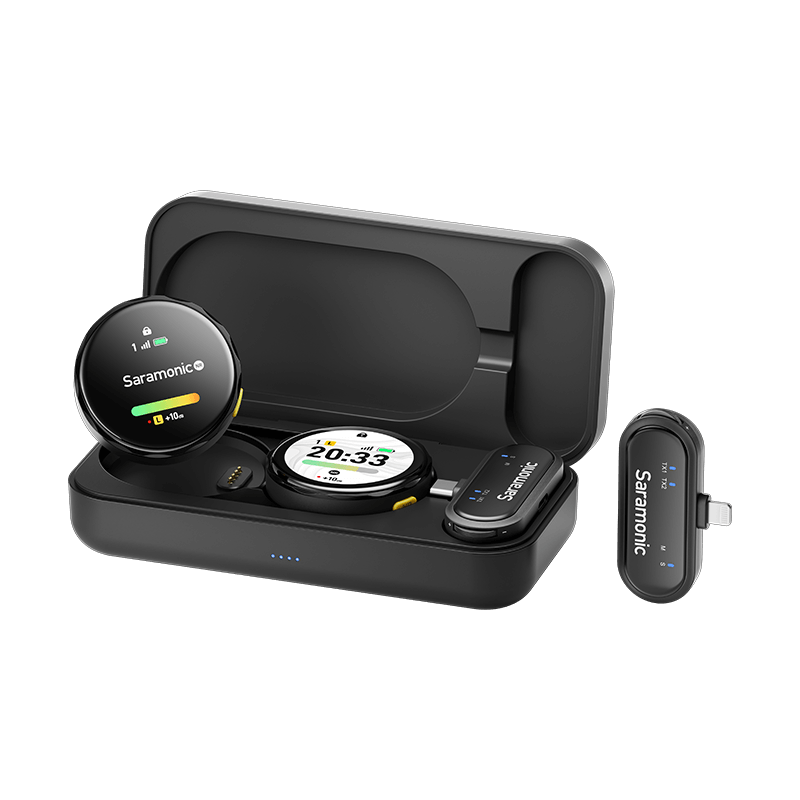 BlinkMe| 2.4GHz Wireless Smart Microphone with Touchscreen | Saramonic